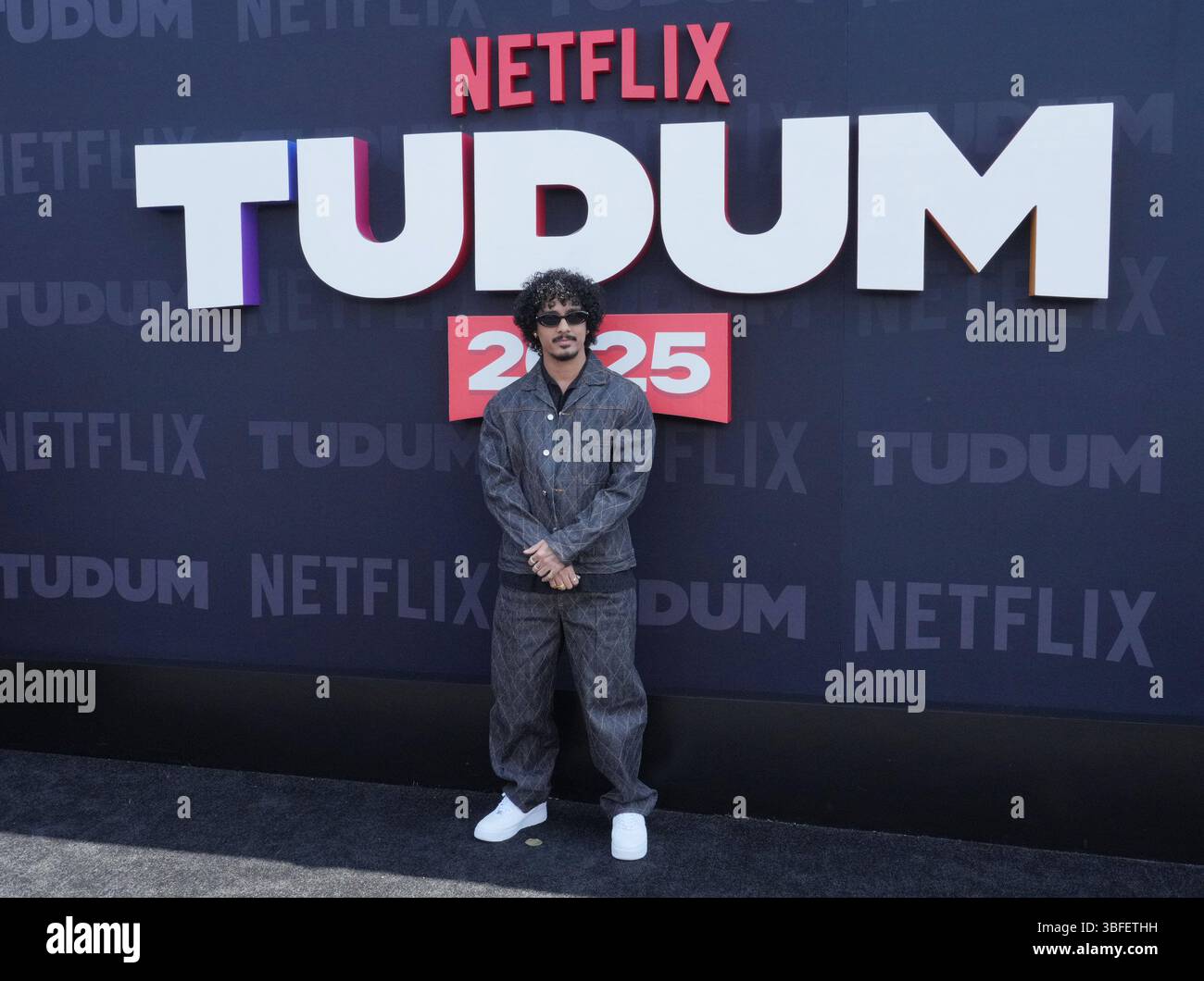 Hanumankind arrives at the Netflix TUDUM 2025: The Live Event held at the Kia Forum in Inglewood ...