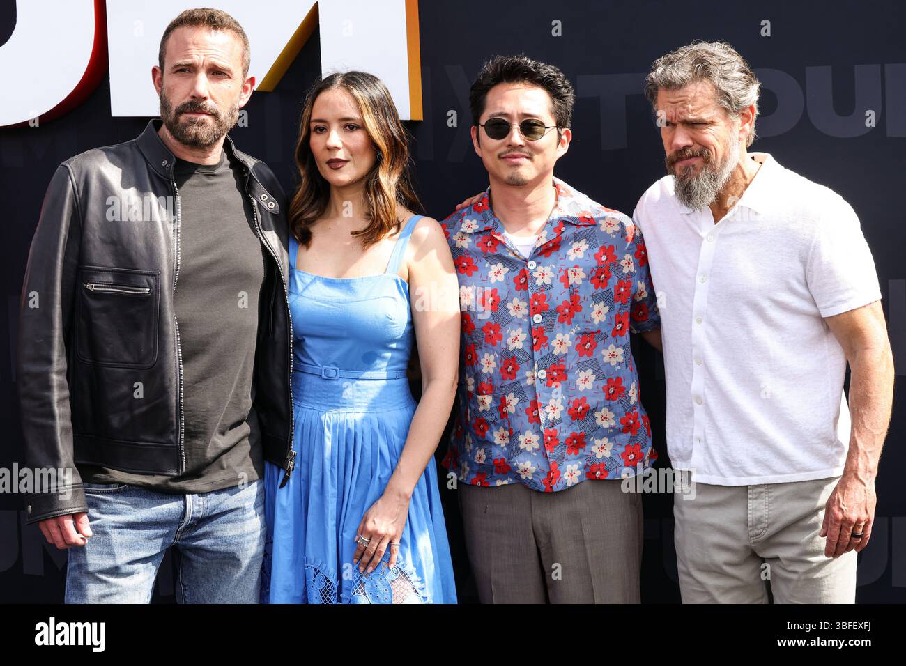 INGLEWOOD, LOS ANGELES, CALIFORNIA, USA - MAY 31: Ben Affleck, Catalina ...
