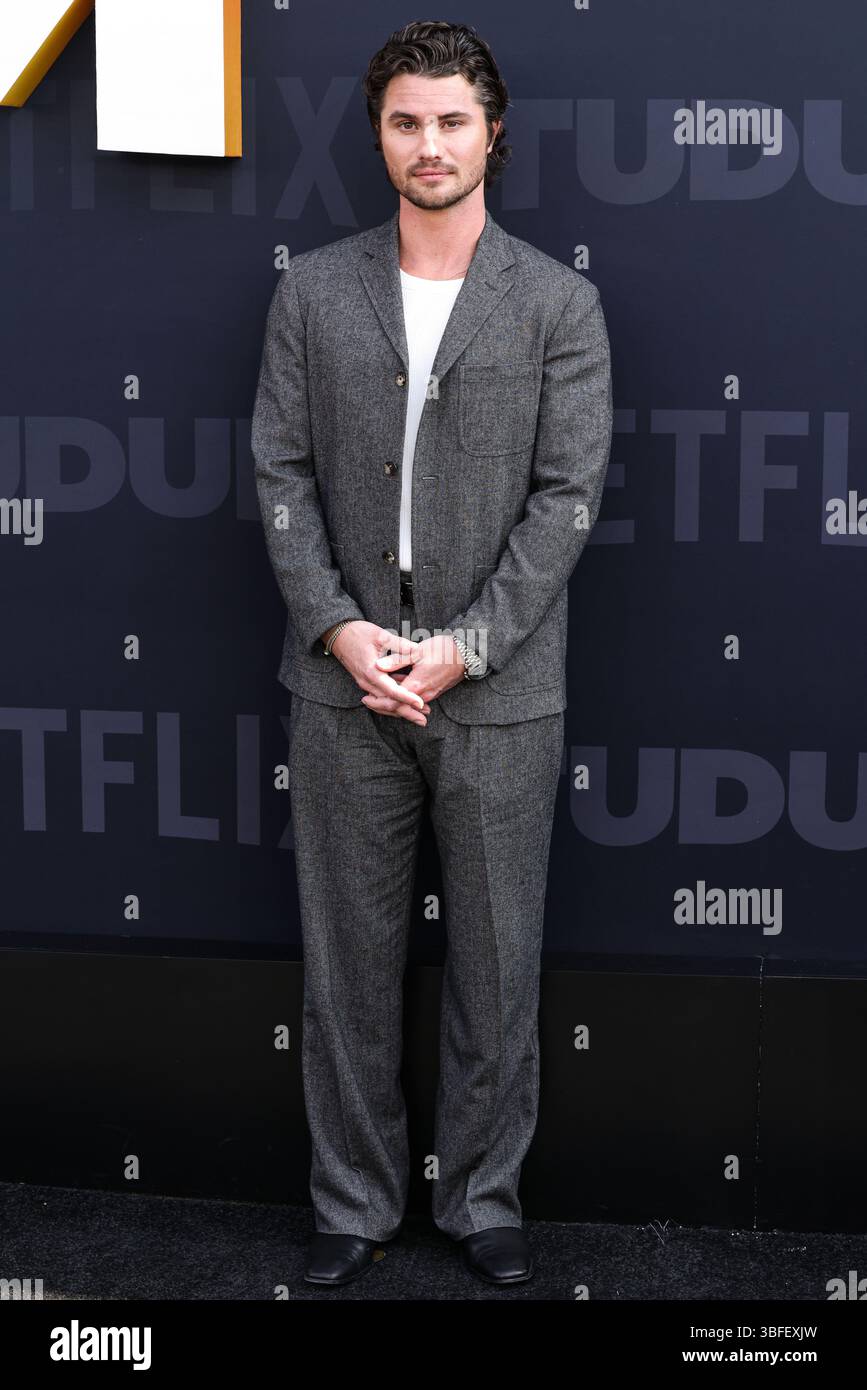INGLEWOOD, LOS ANGELES, CALIFORNIA, USA - MAY 31: Chase Stokes arrives ...