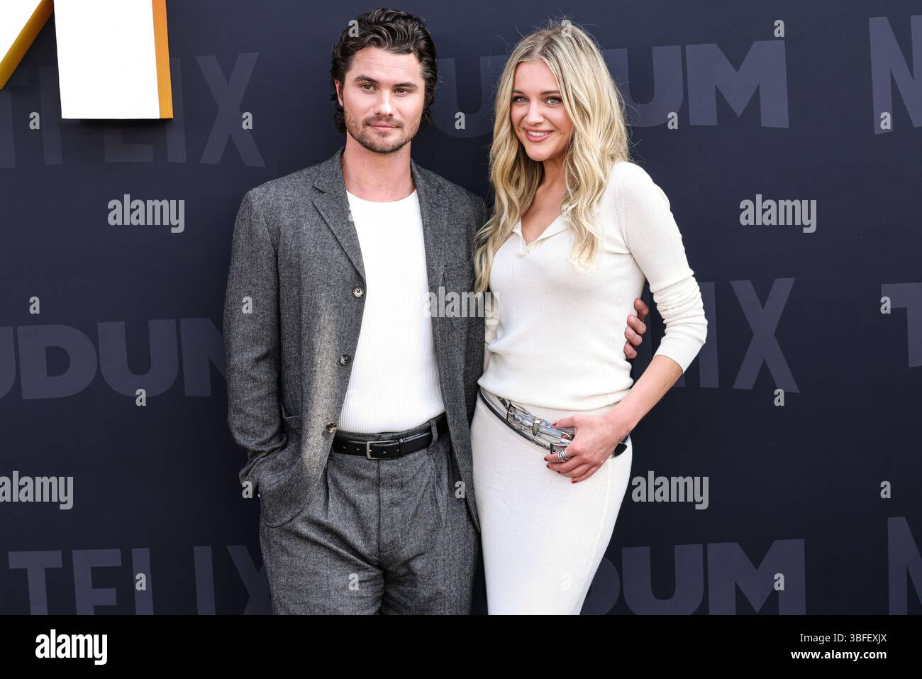 INGLEWOOD, LOS ANGELES, CALIFORNIA, USA - MAY 31: Chase Stokes and ...