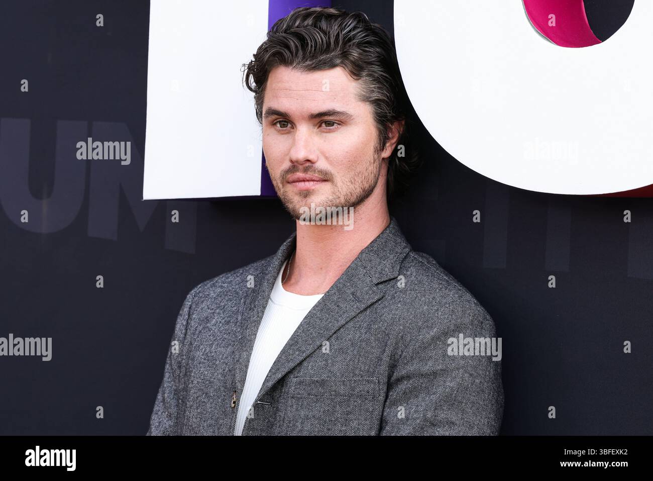 INGLEWOOD, LOS ANGELES, CALIFORNIA, USA - MAY 31: Chase Stokes arrives ...
