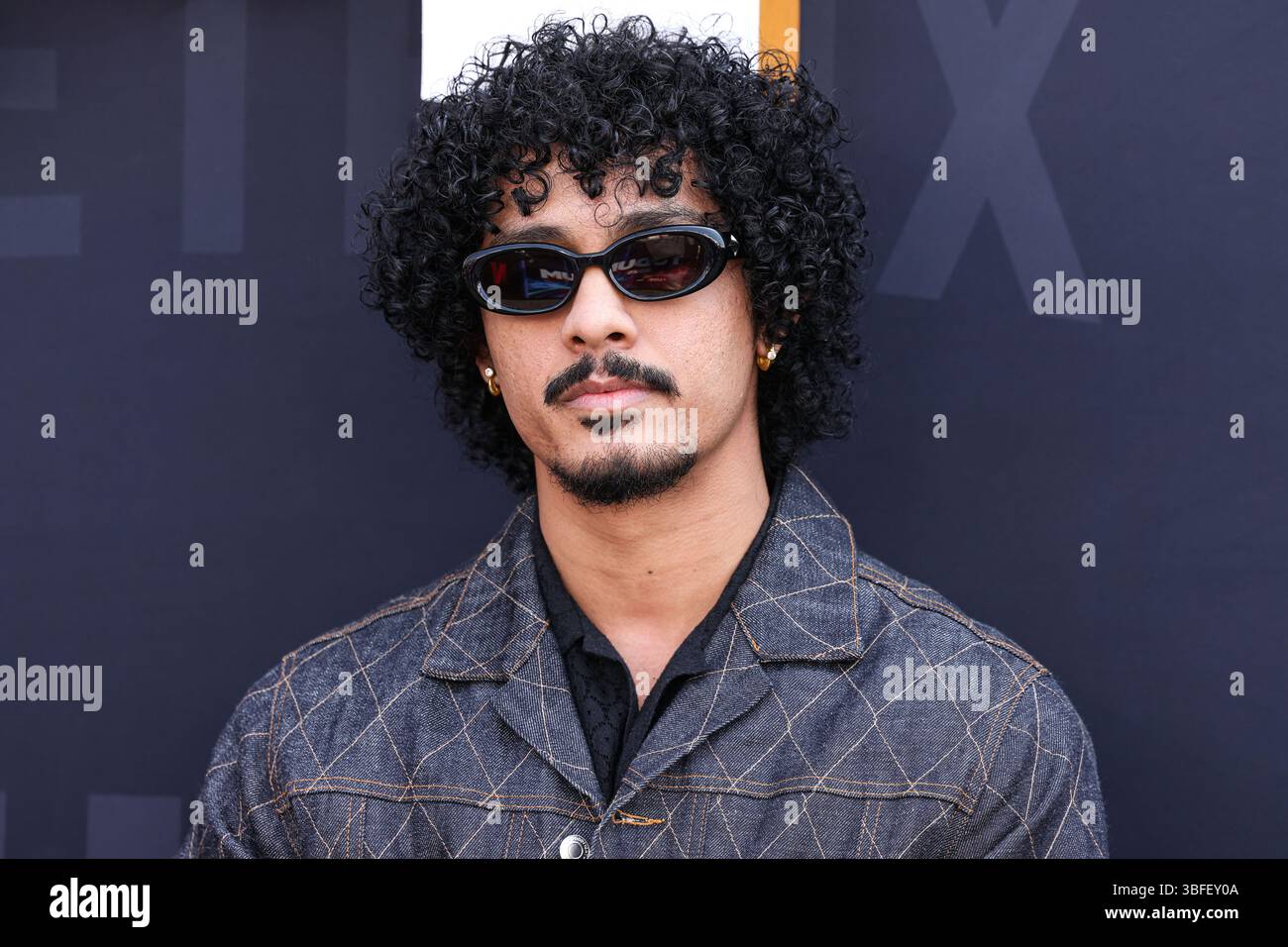 INGLEWOOD, LOS ANGELES, CALIFORNIA, USA - MAY 31: Hanumankind arrives at the Netflix Tudum 2025 ...