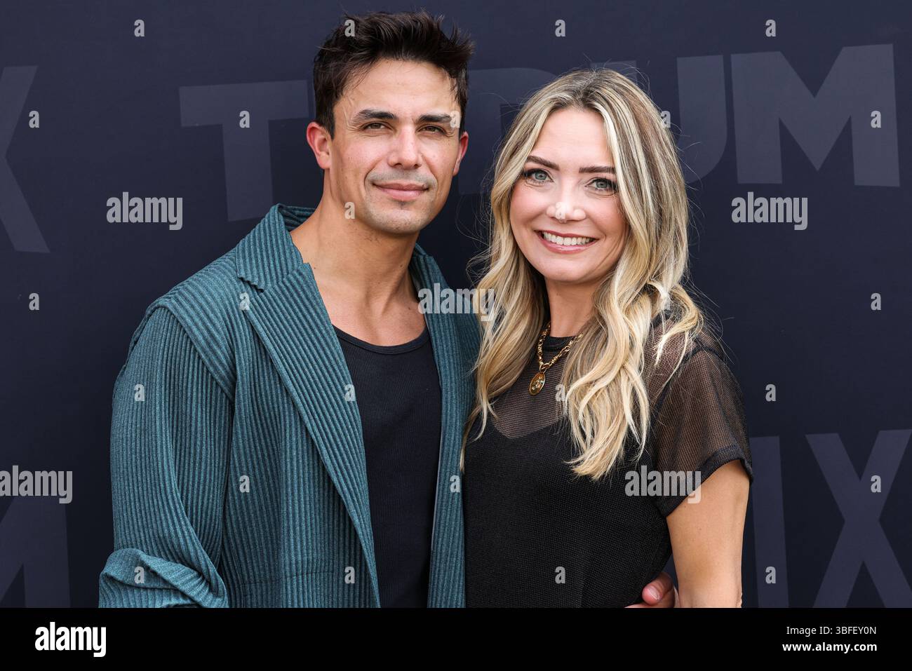 INGLEWOOD, LOS ANGELES, CALIFORNIA, USA - MAY 31: Gio Helou and Tiffany ...