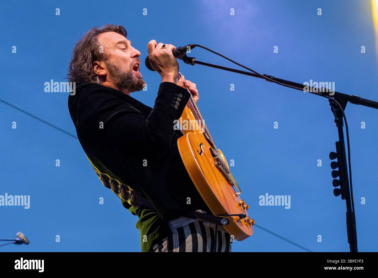 May 30, 2025, New York, New York, United States: Nic Cester on rhythm ...