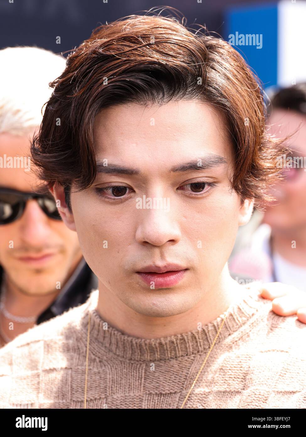 INGLEWOOD, LOS ANGELES, CALIFORNIA, USA - MAY 31: Mackenyu arrives at the Netflix Tudum 2025 ...