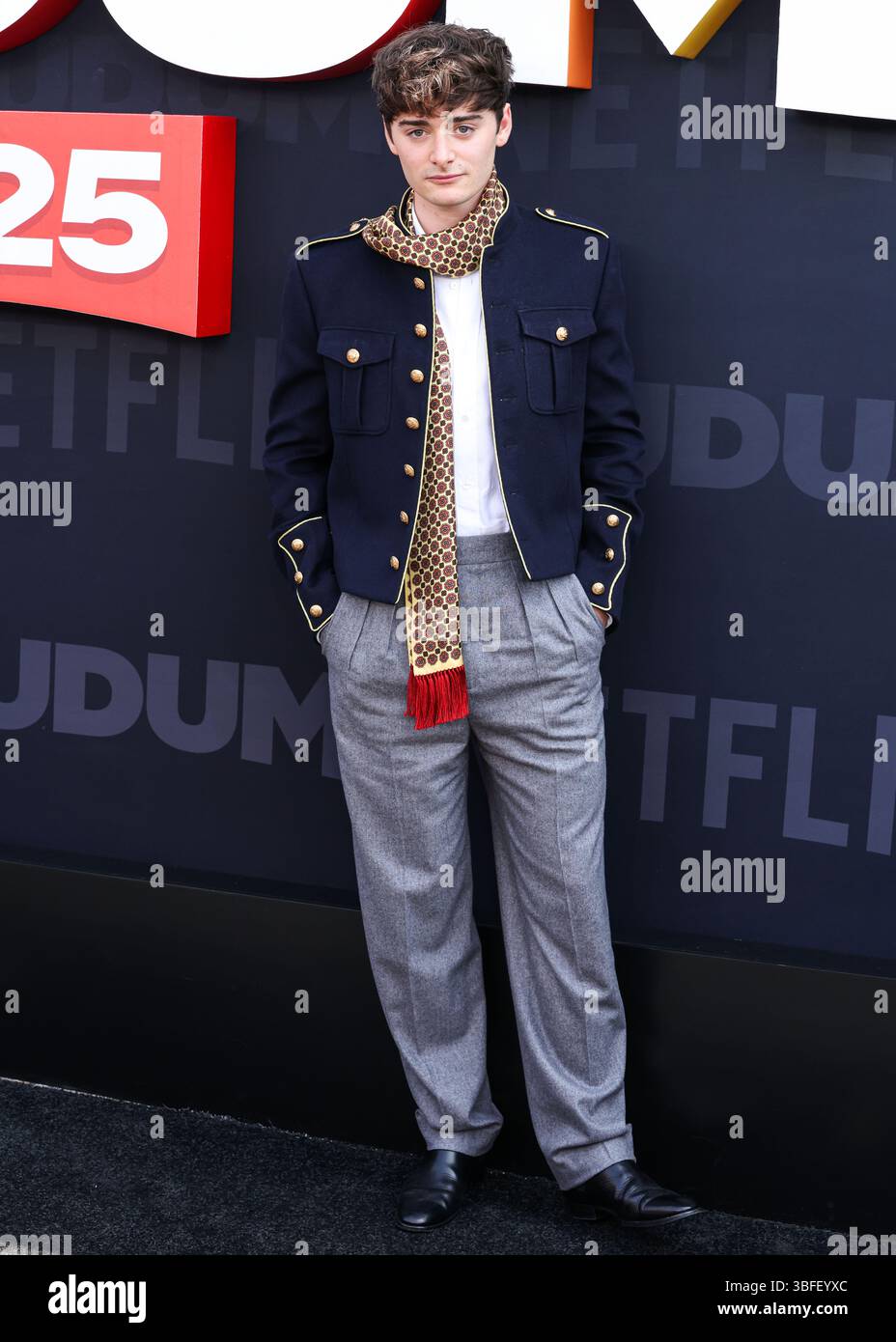 INGLEWOOD, LOS ANGELES, CALIFORNIA, USA - MAY 31: Noah Schnapp arrives ...