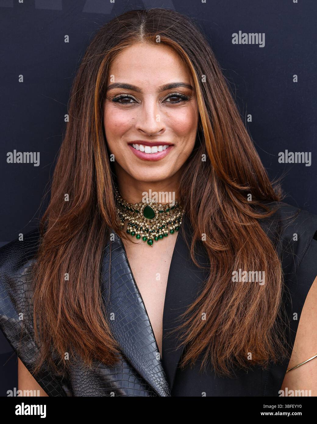 INGLEWOOD, LOS ANGELES, CALIFORNIA, USA - MAY 31: Simmi Singh arrives ...