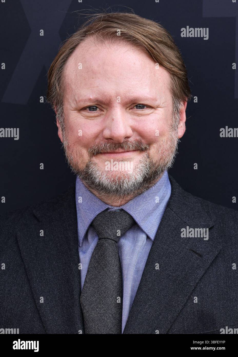 INGLEWOOD, LOS ANGELES, CALIFORNIA, USA - MAY 31: Rian Johnson arrives at the Netflix Tudum 2025 ...