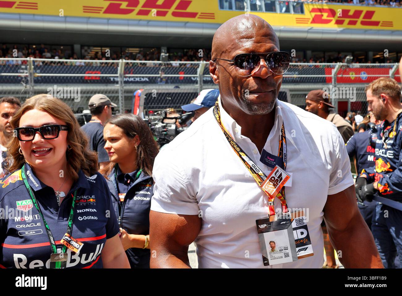 Barcelona, Spain. 01st June, 2025. Terry Crews (USA) Actor on the grid ...