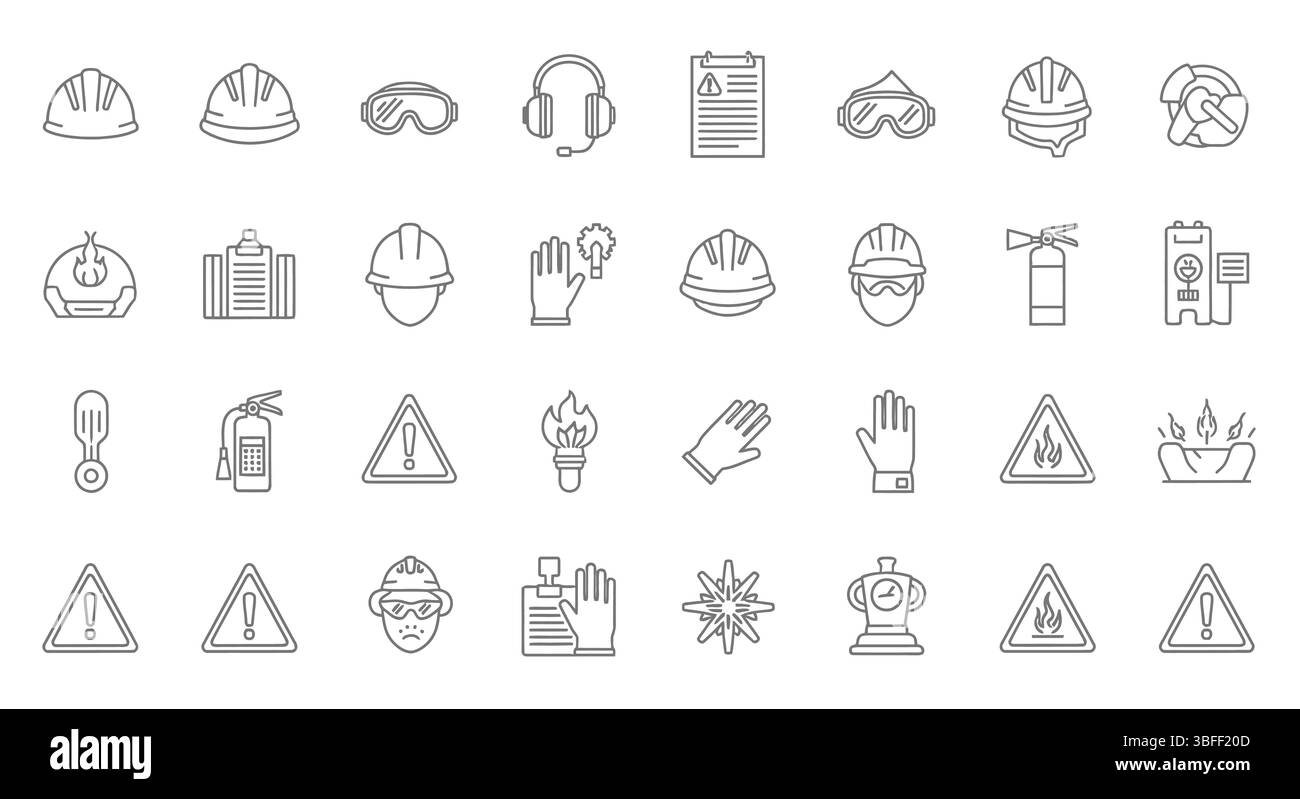 Safety harness vector vectors hi-res stock photography and images - Alamy