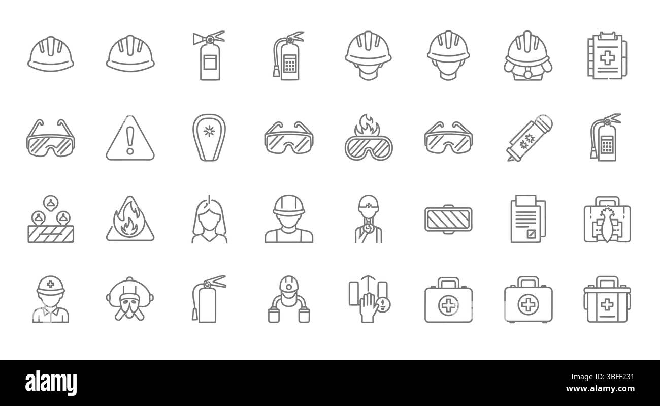 Safety harness vector vectors hi-res stock photography and images - Alamy