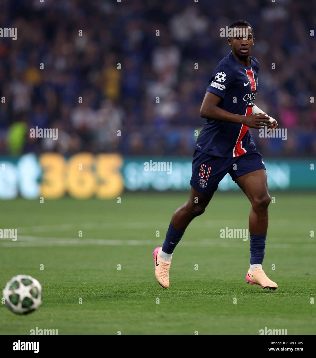 Munich, Germany. 31st May, 2025. William Pacho of Paris St Germain ...