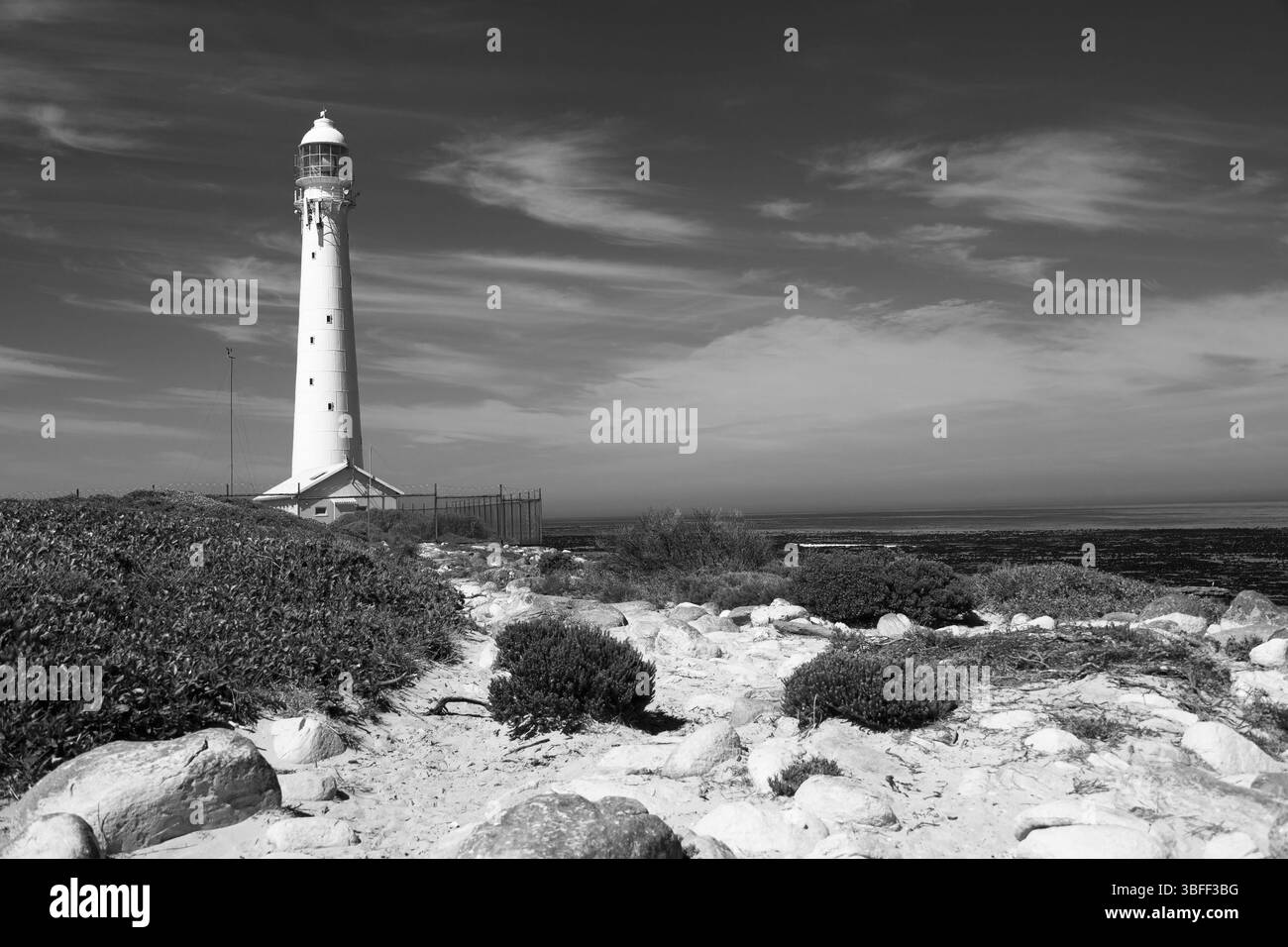 Lighthouse red white in Black and White Stock Photos & Images - Alamy