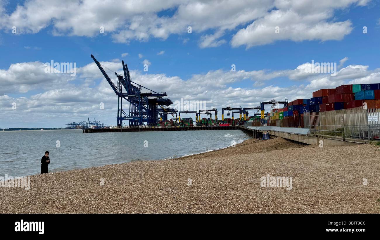 Landguard Point and nature reserve, Felixstowe, Suffolk - 1 June 2025 ...