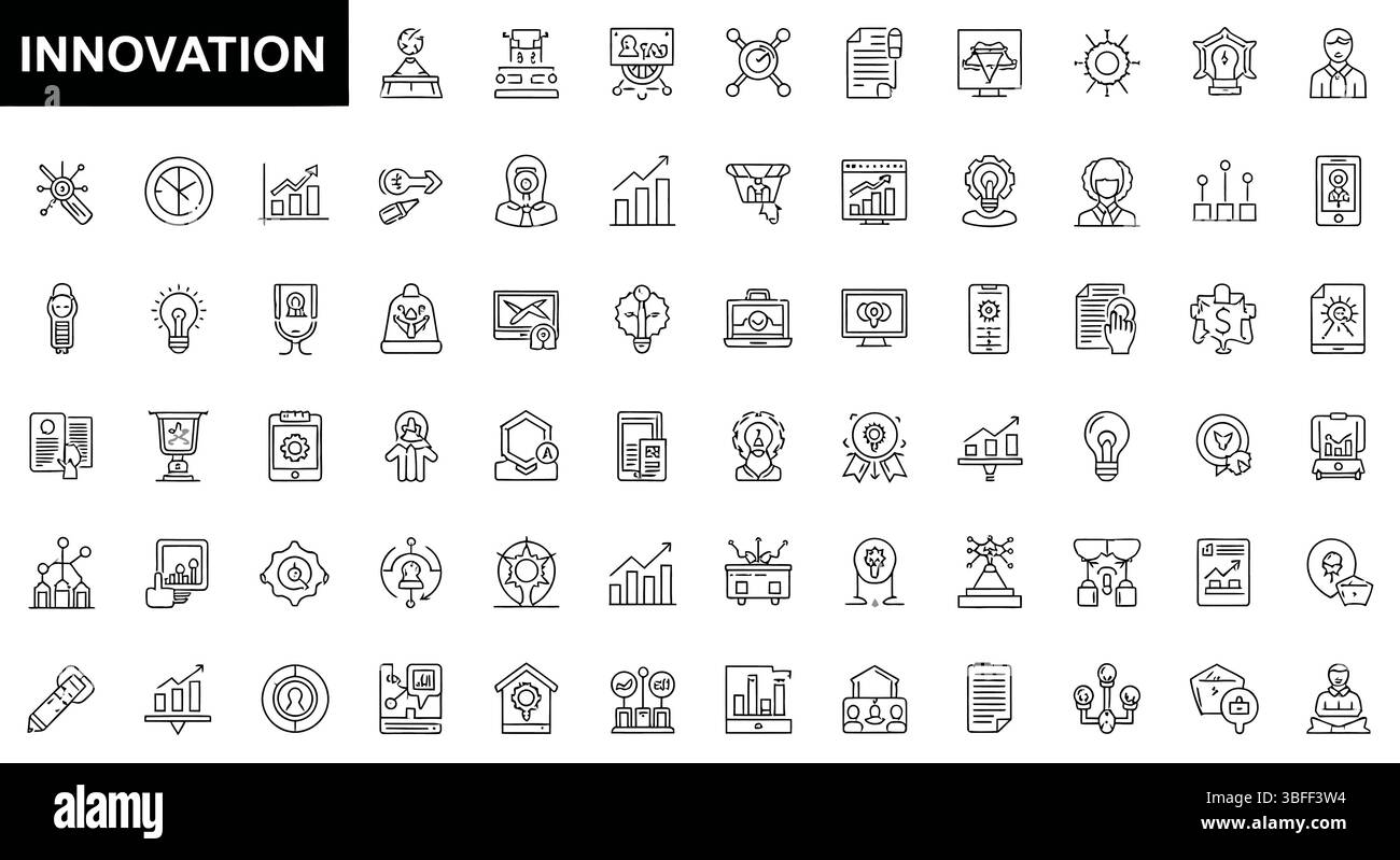 Innovation invention vision research Stock Vector Images - Alamy