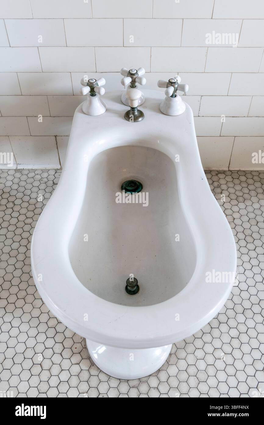 An old-fashioned bidet design - stock photo Stock Photo - Alamy