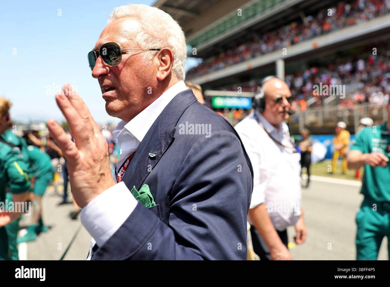 Barcelona, Spain. 01st June, 2025. Lawrence Stroll (CDN) Aston Martin ...