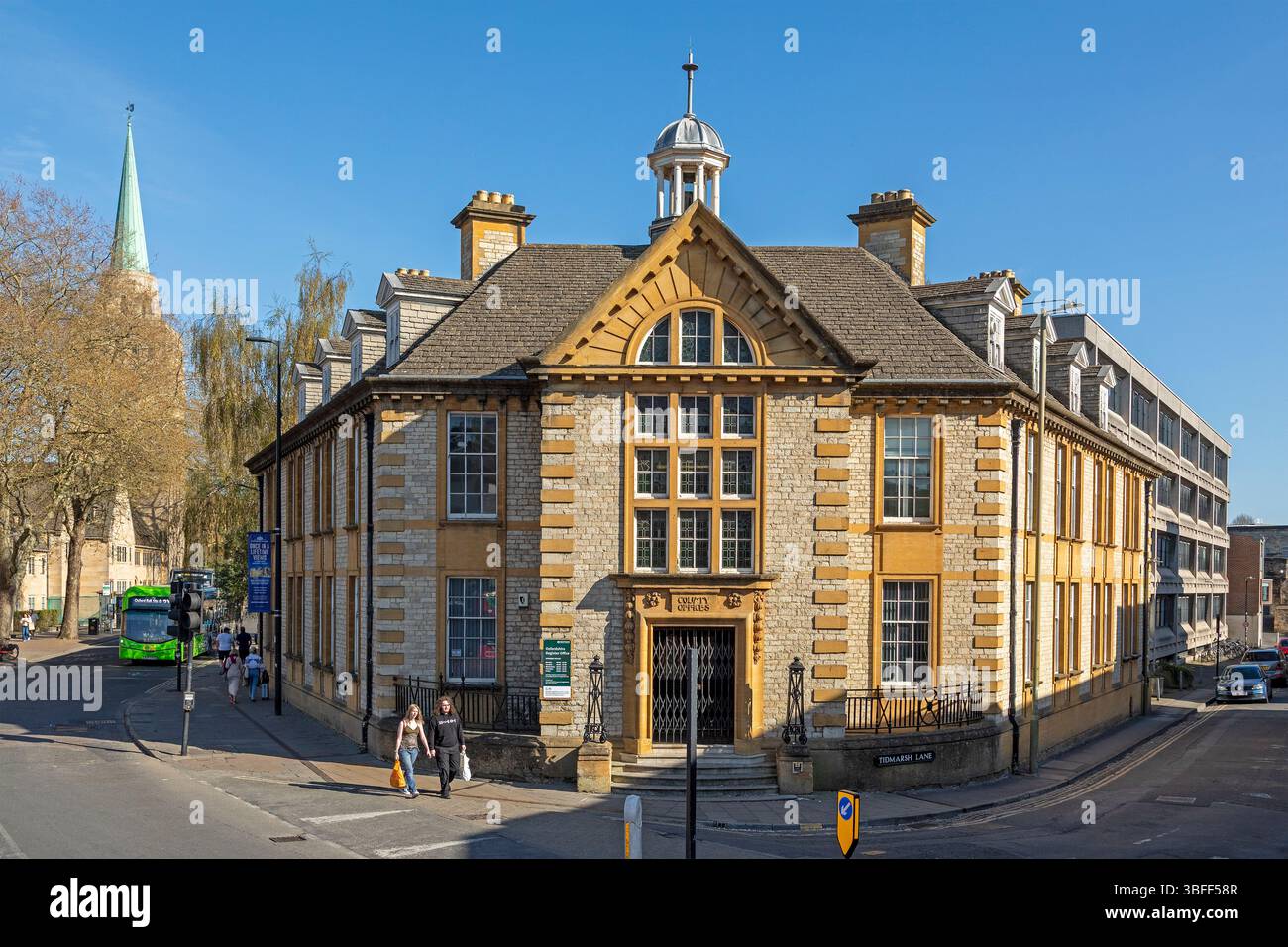 Oxfordshire Register Office, Oxford, England, Great Britain Stock Photo ...