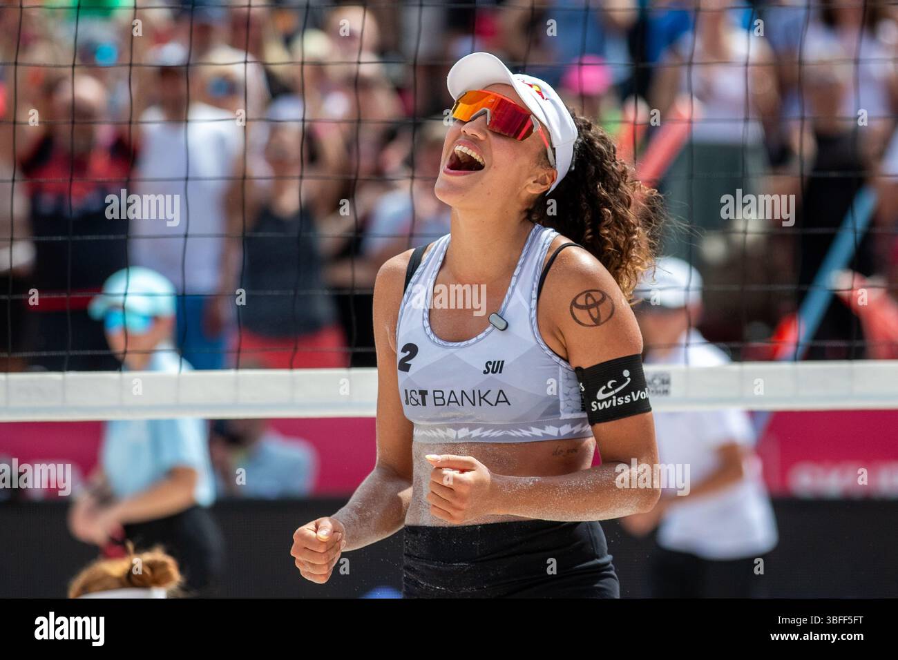 Ostrava, Czech Republic. 01st June, 2025. Pro Tour beach volleyball ...