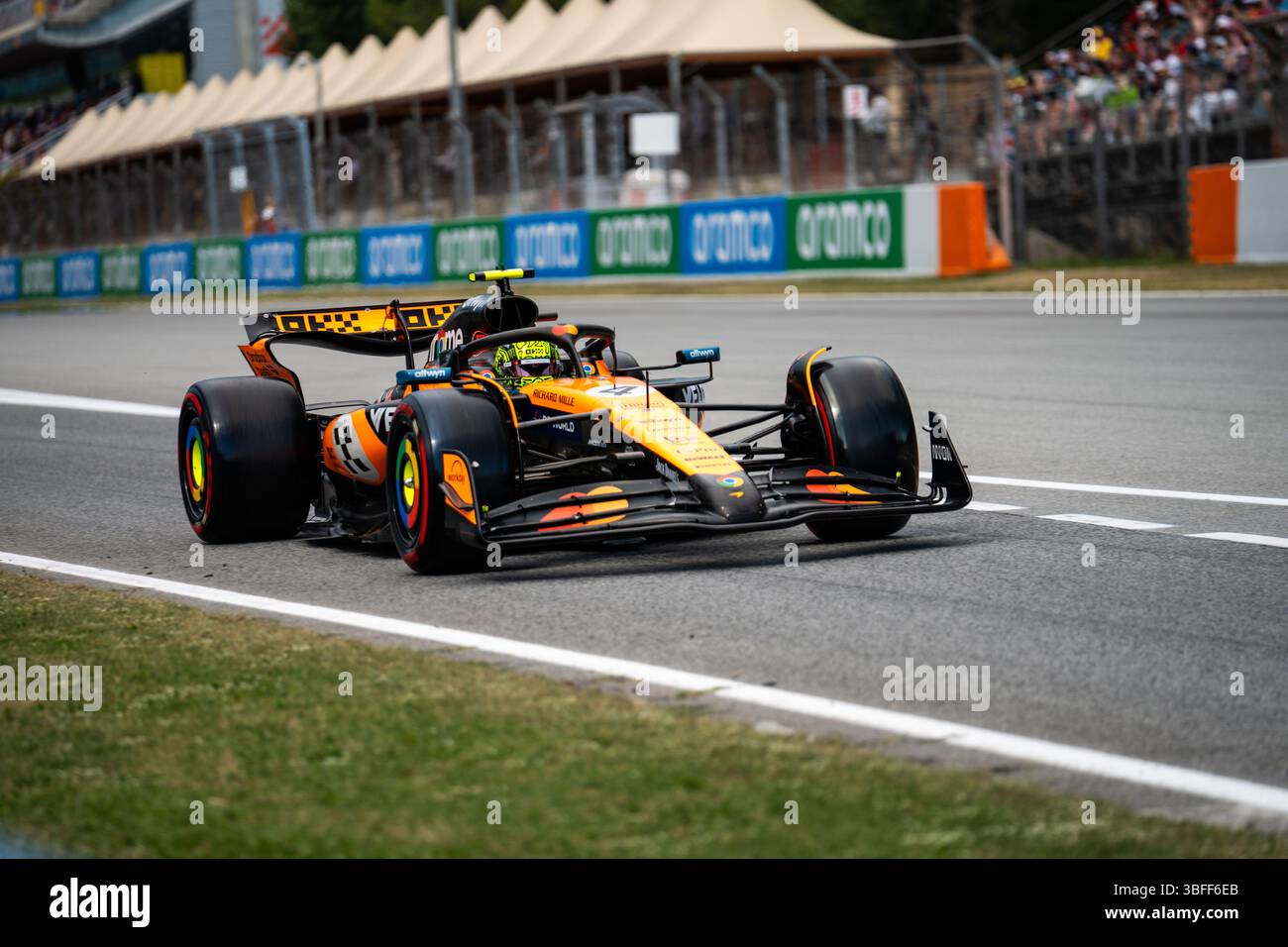 Barcelona, Spain. 31st May, 2025. McLaren Formula 1 Team's British ...