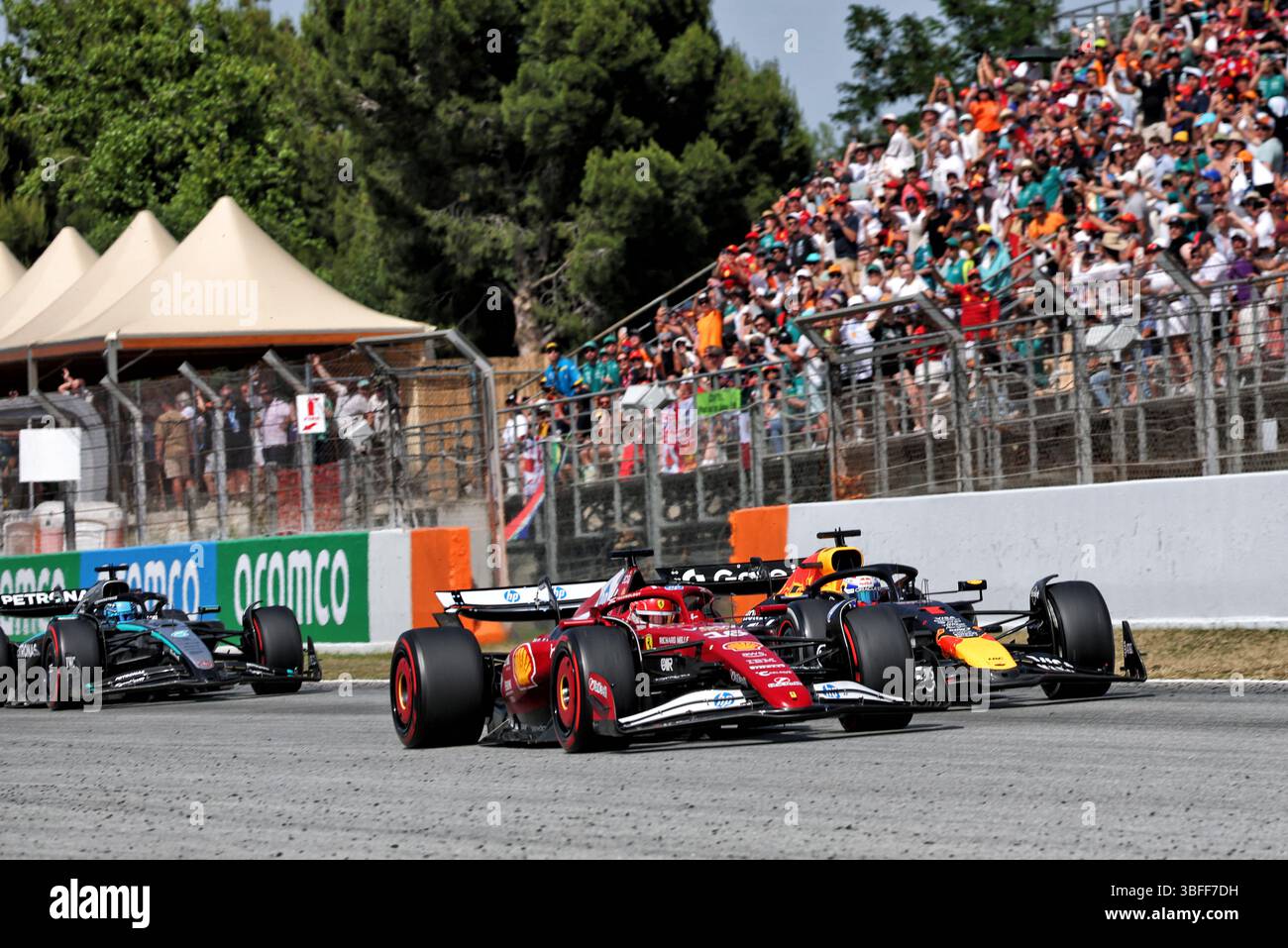 Barcelona, Spain. 01st June, 2025. Charles Leclerc (MON) Ferrari SF-25 ...