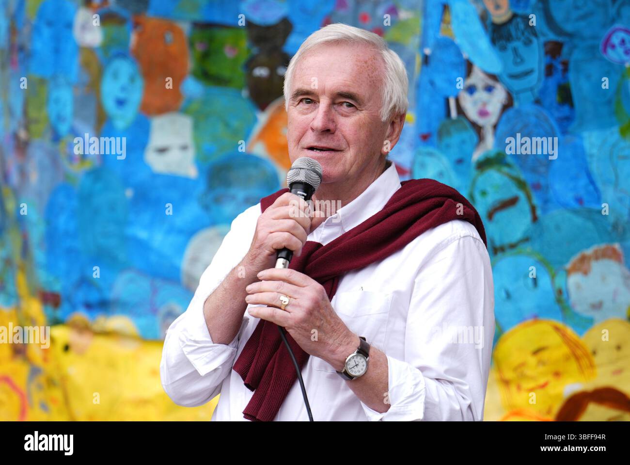 John McDonnell, Labour MP for Hayes and Harlington speaks at the ...