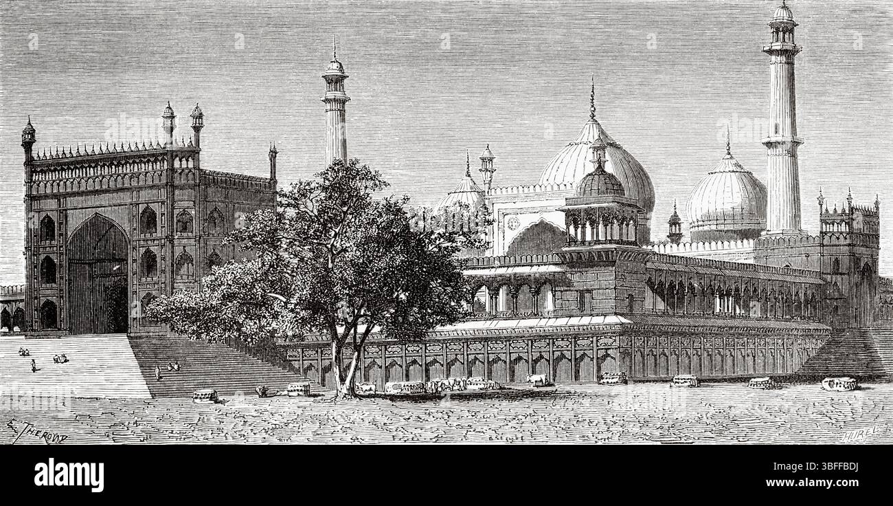 The Friday Mosque or Jama Masjid was built by the Mughal Emperor Shah ...