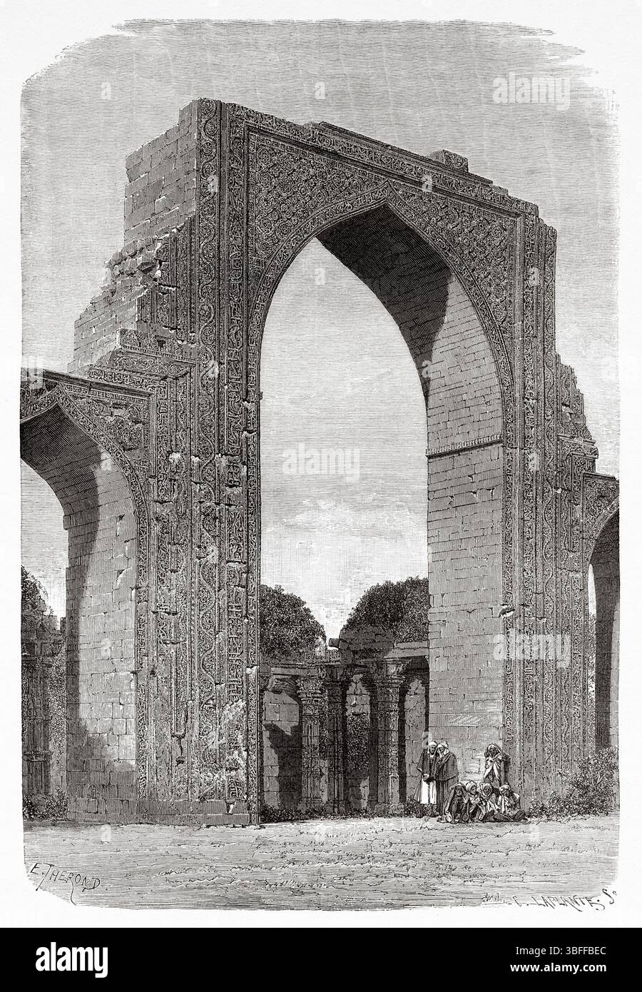 Construction mosque in central Cut Out Stock Images & Pictures - Alamy