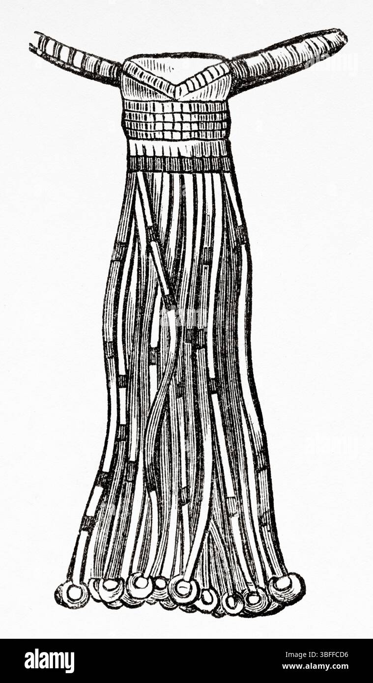 Apron worn by the Mittoo Madi people, South Sudan. Africa. The Heart of ...