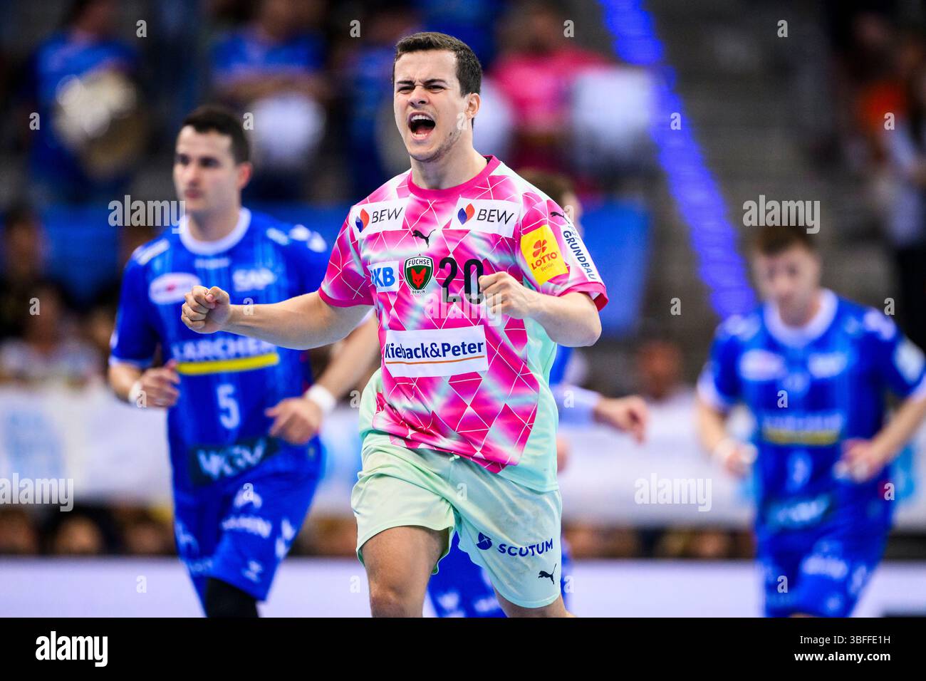 Stuttgart, Germany. 01st June, 2025. Handball: 1st Bundesliga, men ...