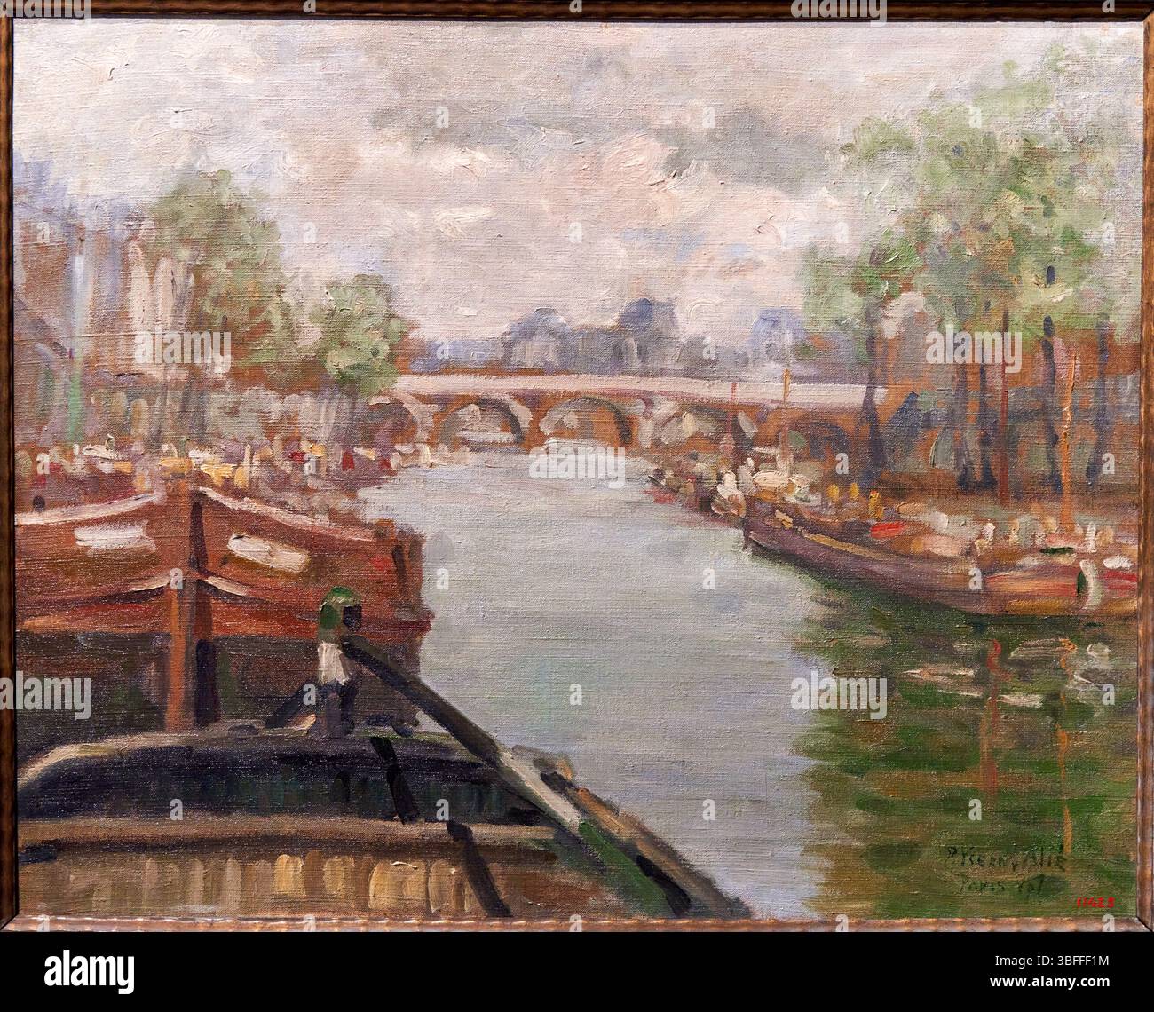 The Seine, 1907, Pere Ysern (Barcelona, 1875-1946), Museu Nacional D ...