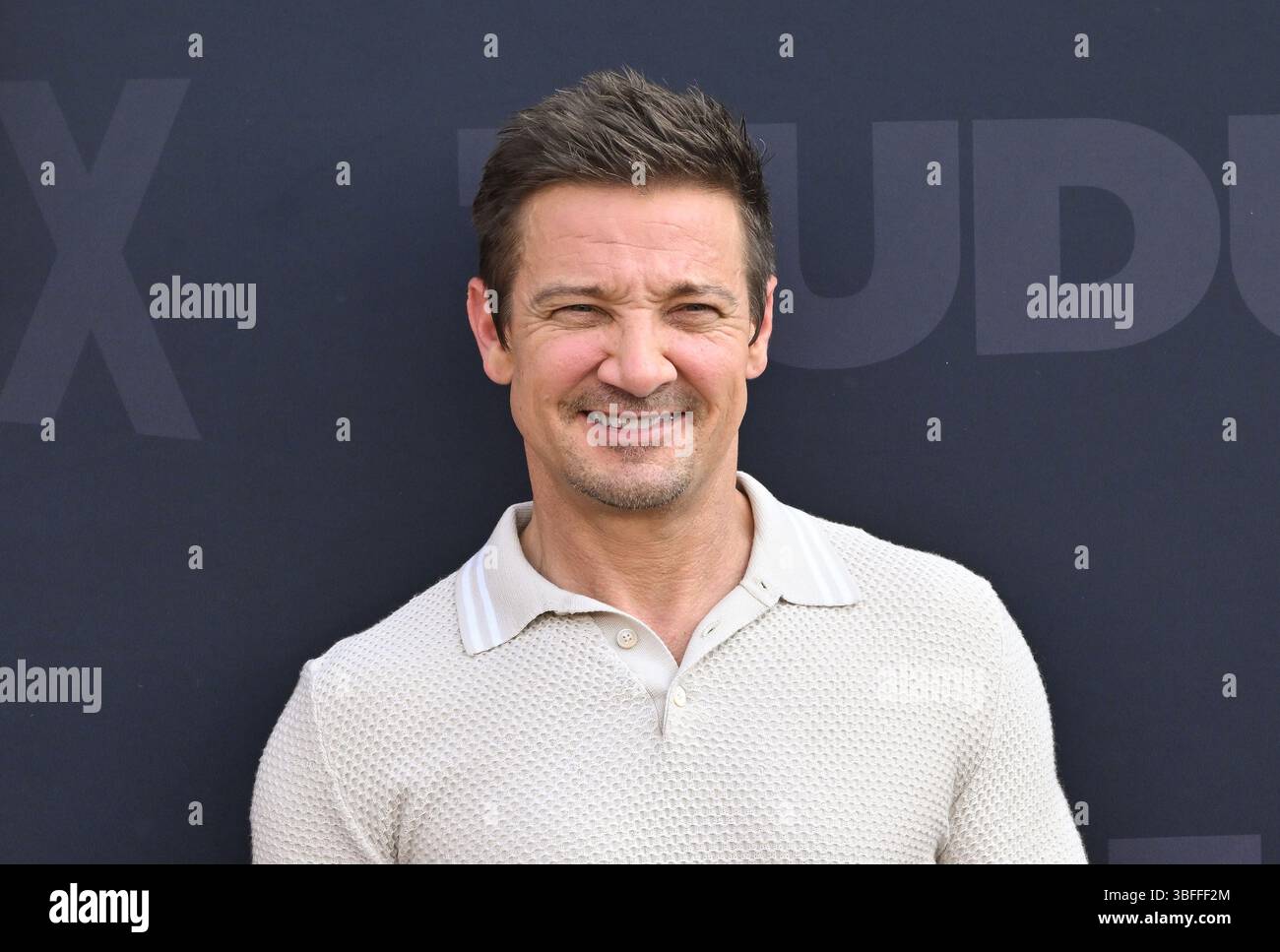 Los Angeles, USA. 31st May, 2025. Jeremy Renner arriving at Netflix ...