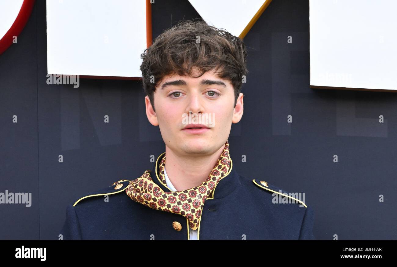 Los Angeles, USA. 31st May, 2025. Noah Schnapp arriving at Netflix ...