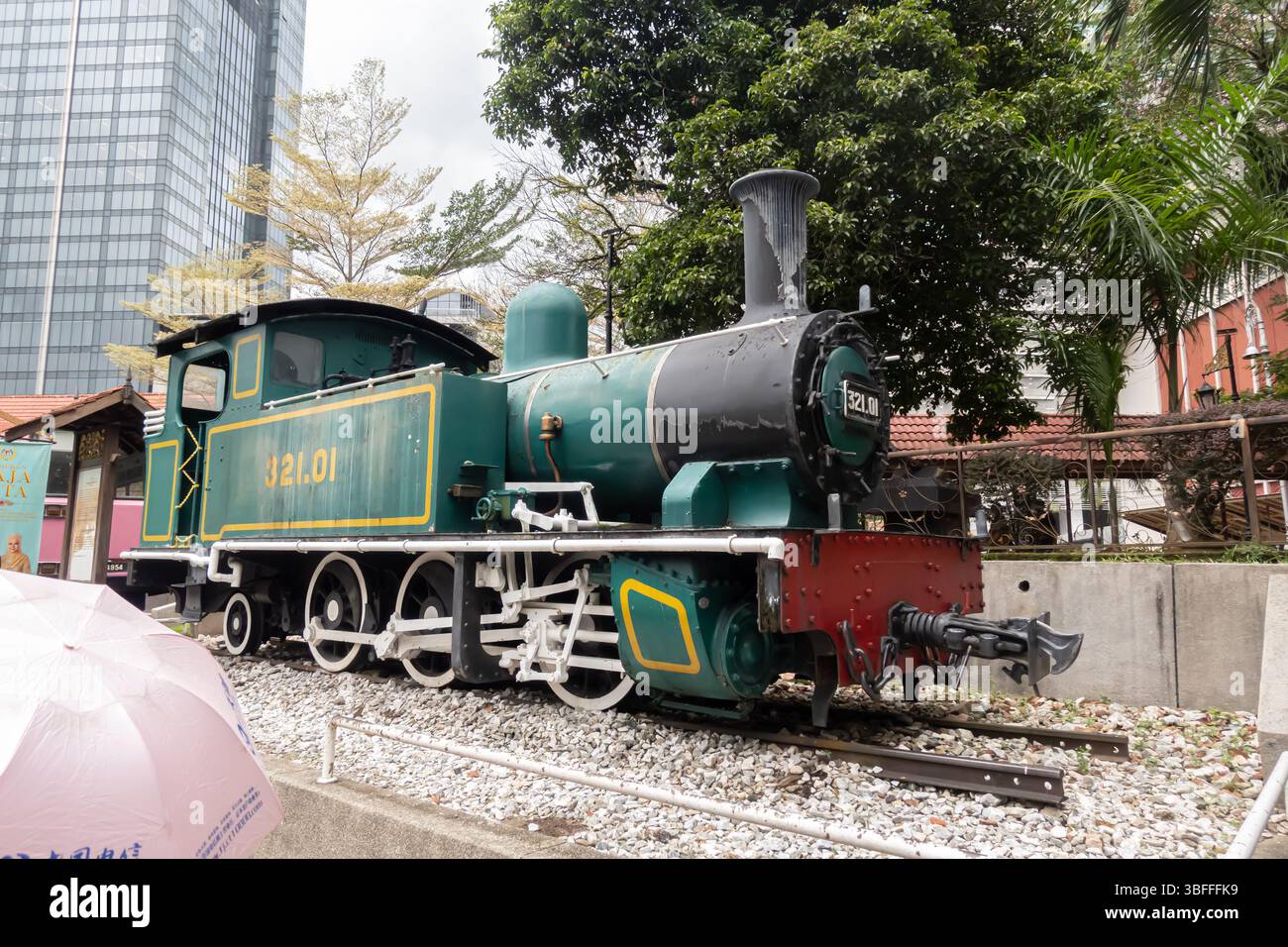 1920s Class T locomotive no. 321.01, on display at the National Museum ...