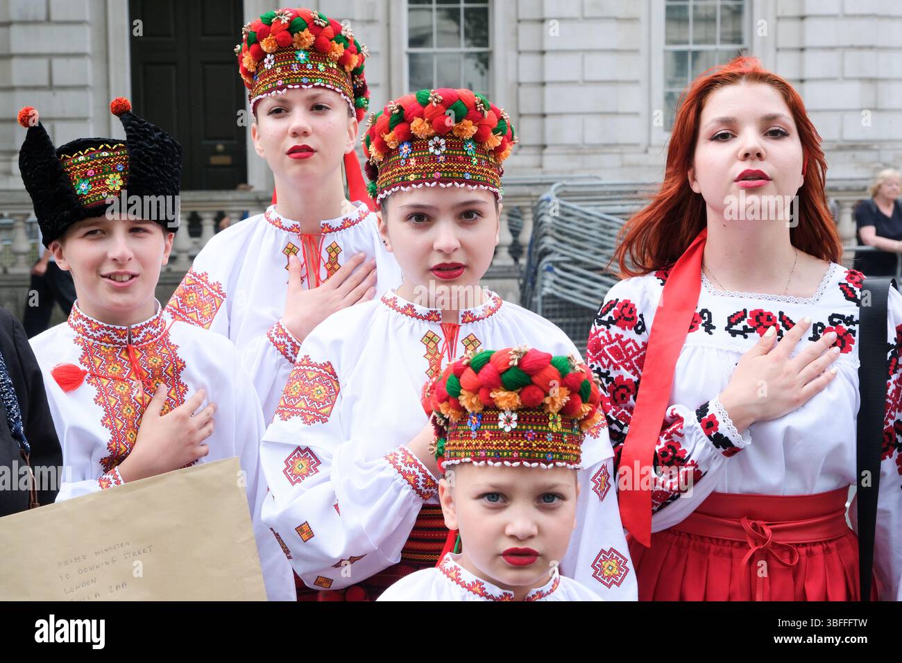 London, UK. 1st Jun 2025. March in London for abducted Ukrainian ...