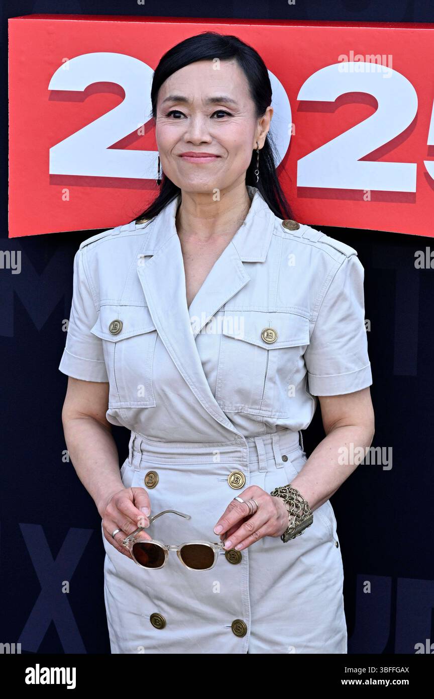 Kang Ae-sim beim Fan-Event Netflix Tudum 2025: The Live Event im Kia ...