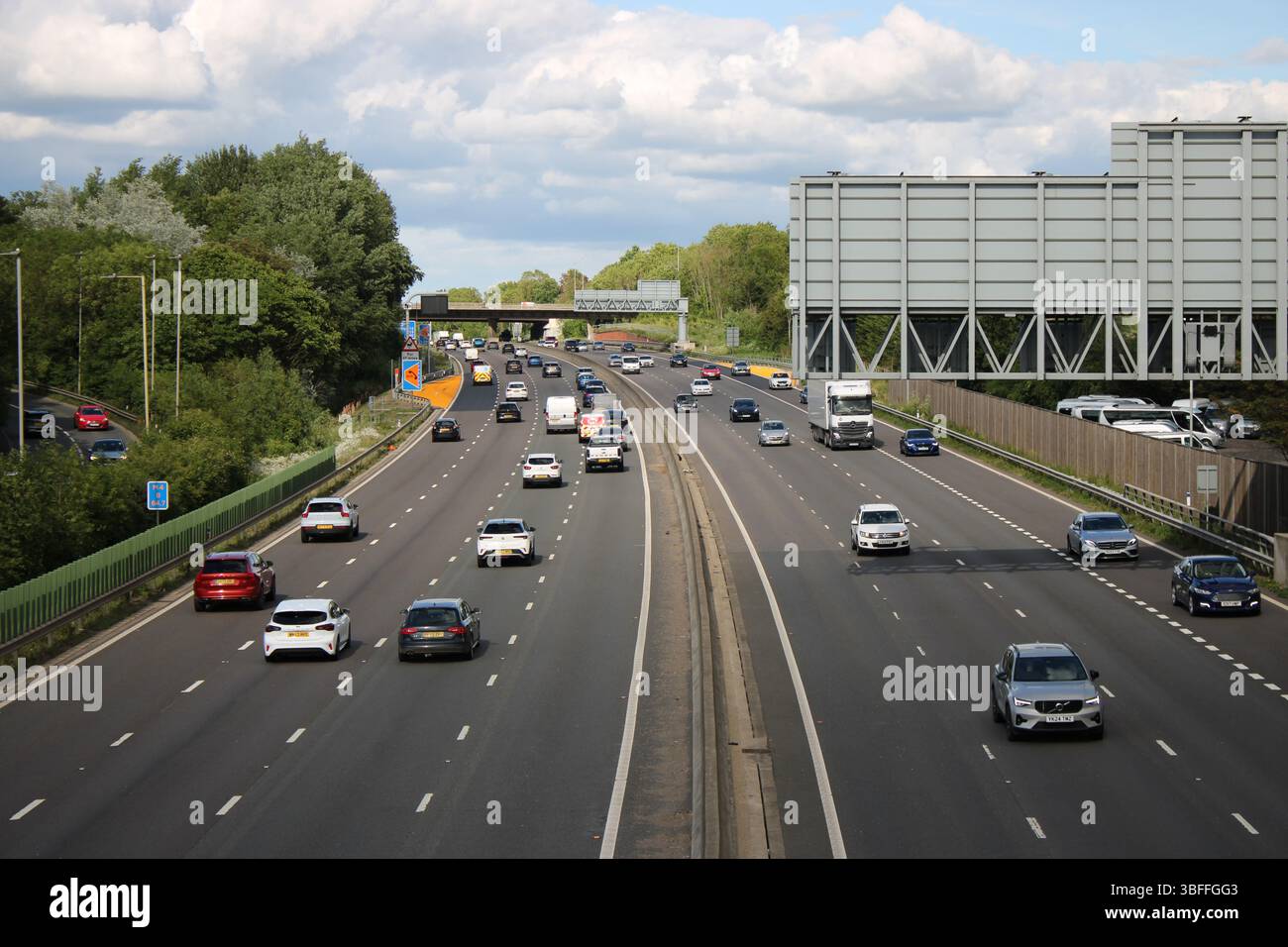 Highway vehicles digital road hi-res stock photography and images - Alamy