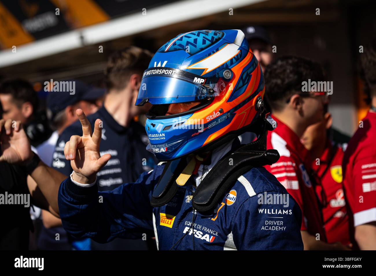 GIUSTI Alessandro (fra), MP Motorsport, Dallara F3 2025, portrait ...