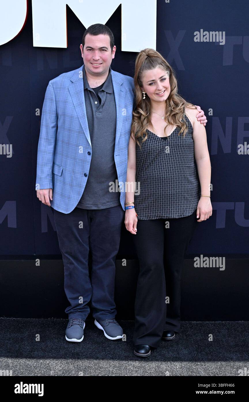 David Isaacman und Abbey Romeo beim Fan-Event Netflix Tudum 2025: The ...