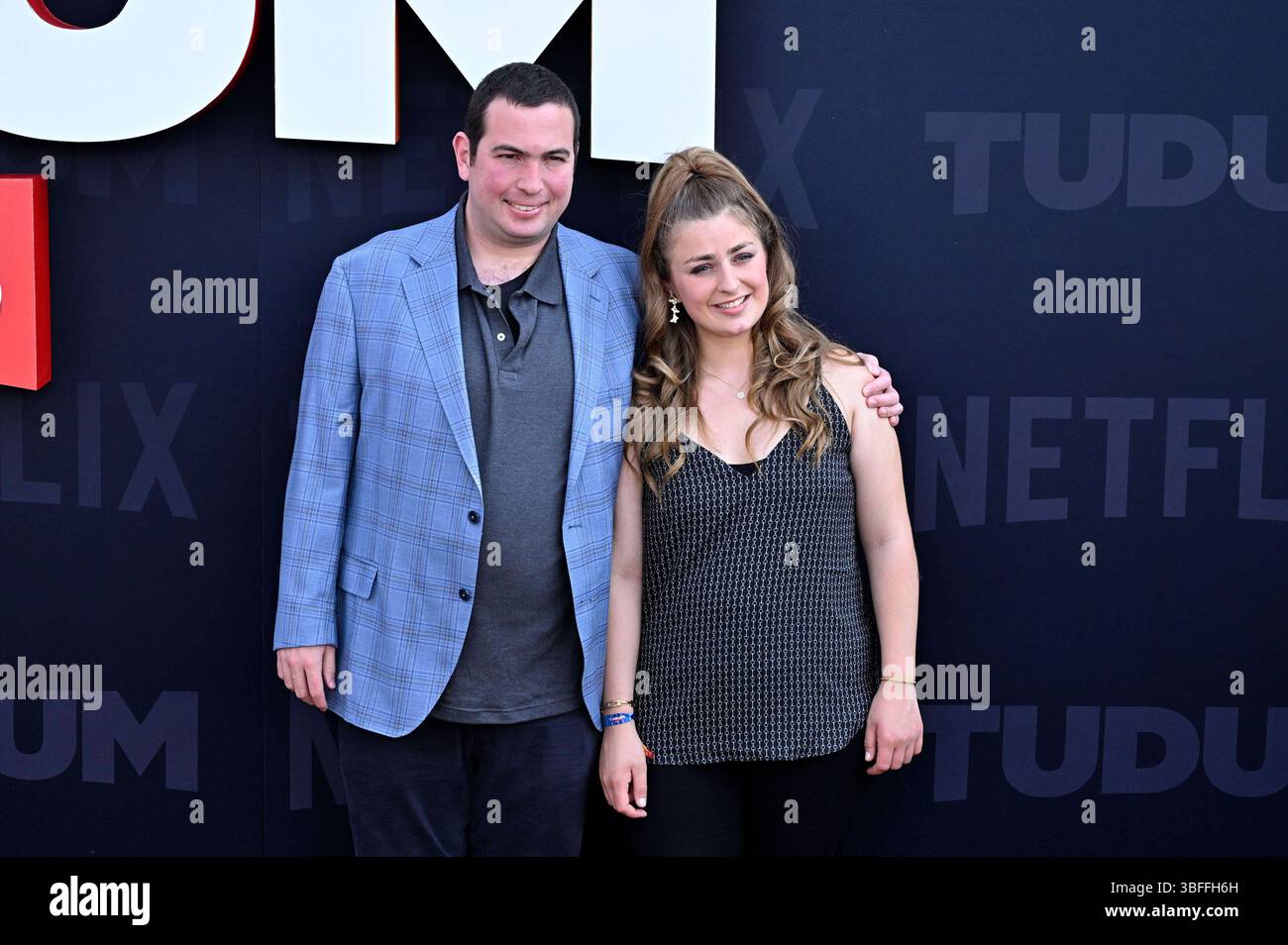 David Isaacman und Abbey Romeo beim Fan-Event Netflix Tudum 2025: The ...