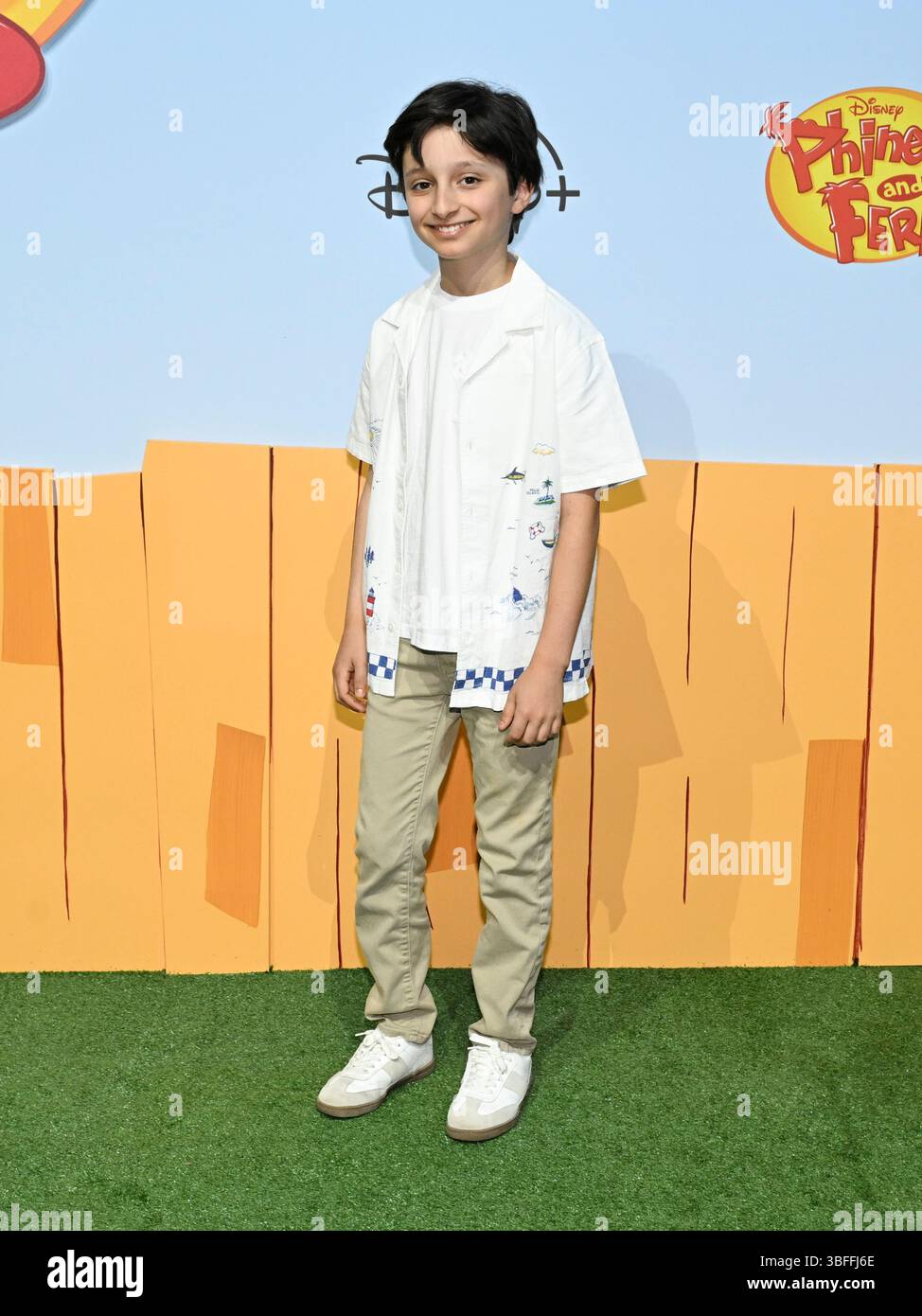 May 31, 2025, Hollywood, California, USA: Max Matenko attends ''Phineas and Ferb'' World ...