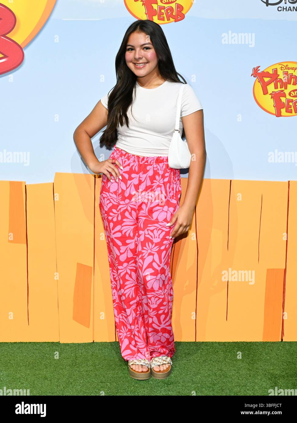 Hollywood, California, USA. 31st May, 2025. Brielle Lopez. "Phineas and Ferb" World Premiere ...