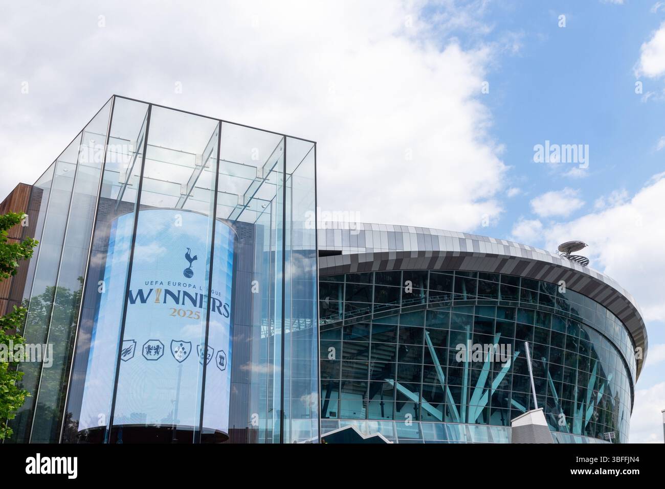 Tottenham Hotspur Stadium, home to Tottenham Hotspur Football Club ...