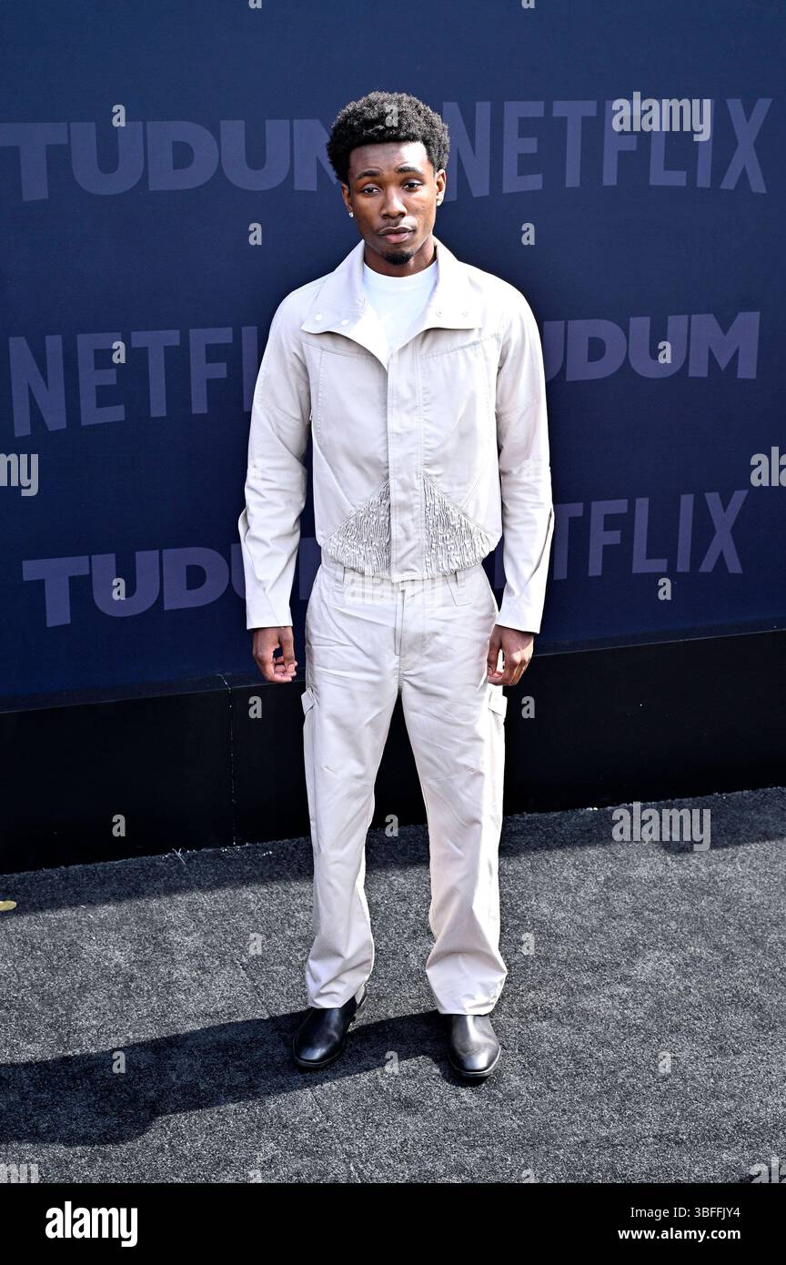 Niles Fitch beim Fan-Event Netflix Tudum 2025: The Live Event im Kia ...