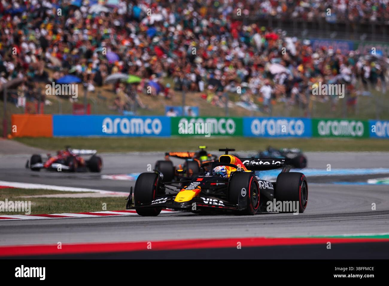 01 VERSTAPPEN Max (nld), Red Bull Racing RB21, action during the ...