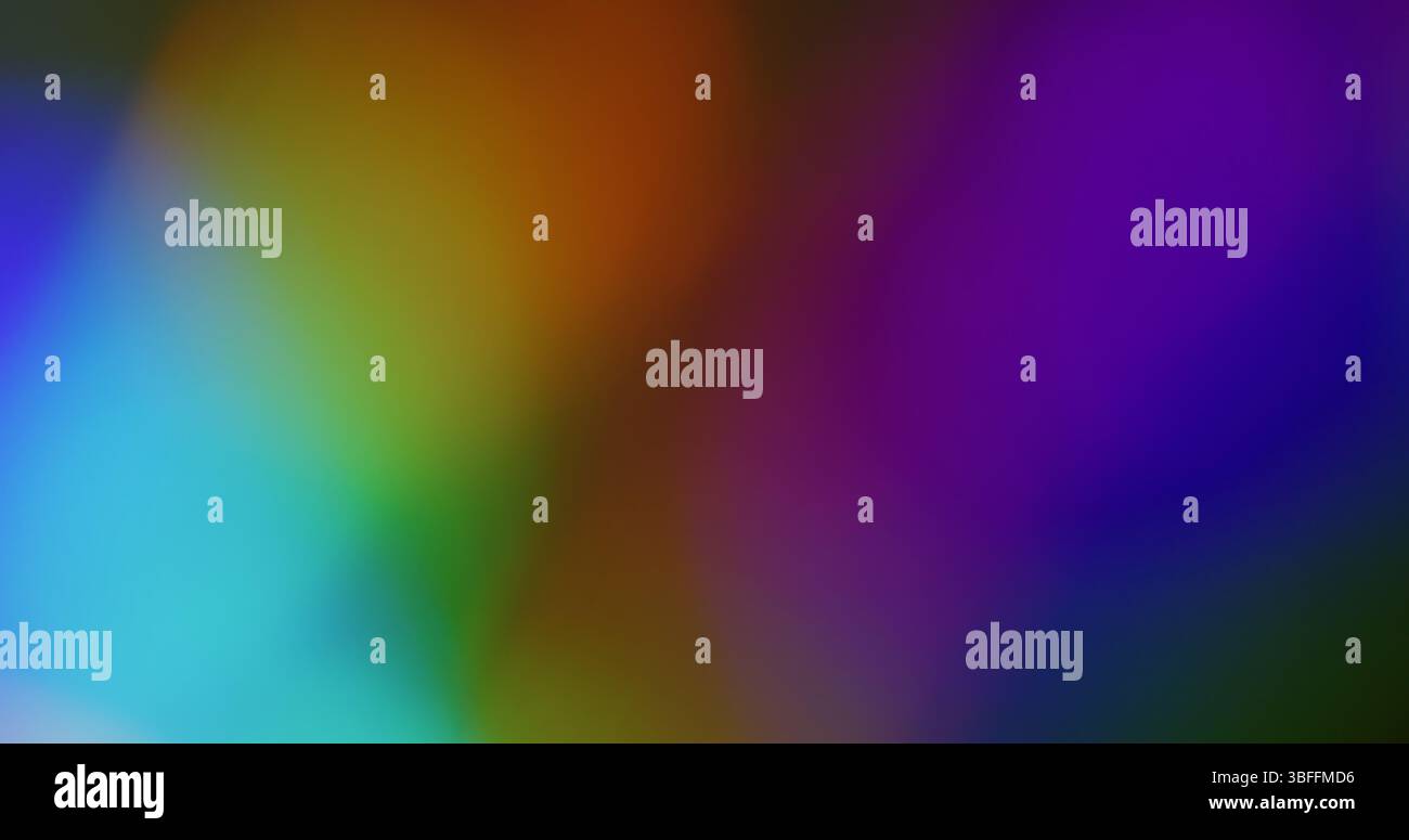 Lens flare. Colorful blur overlay. Bright light flash transition on ...