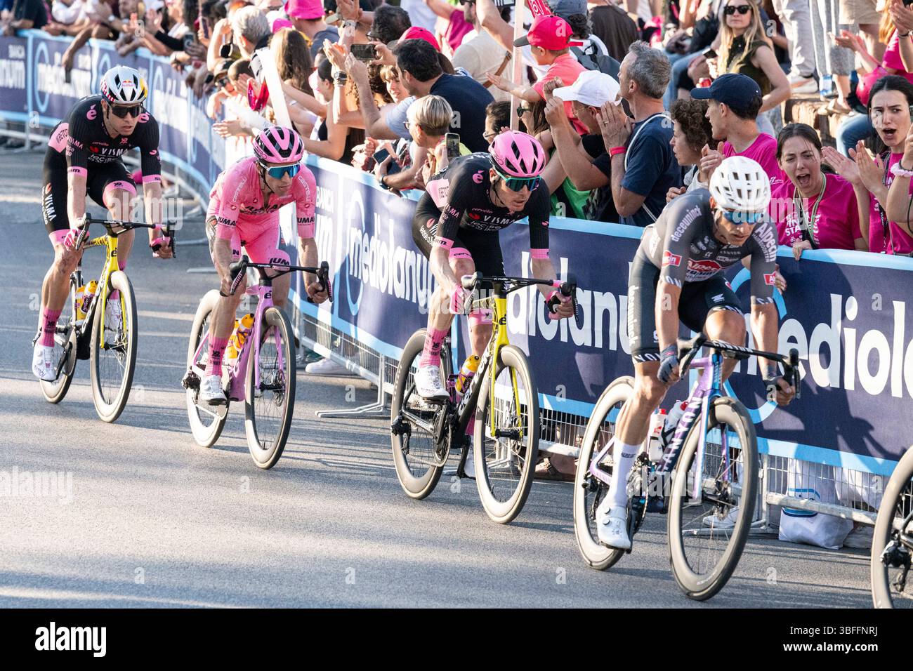 Rome, Italy. 1st June 2025. Simon Yates, cyclist, winner of the 2025 ...