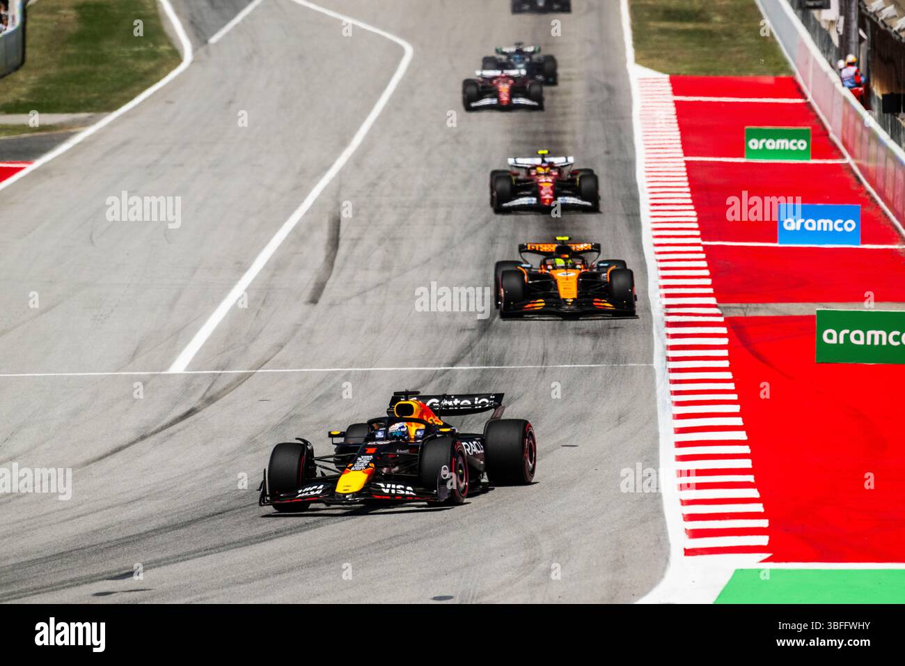 01 VERSTAPPEN Max (nld), Red Bull Racing RB21, action during the ...
