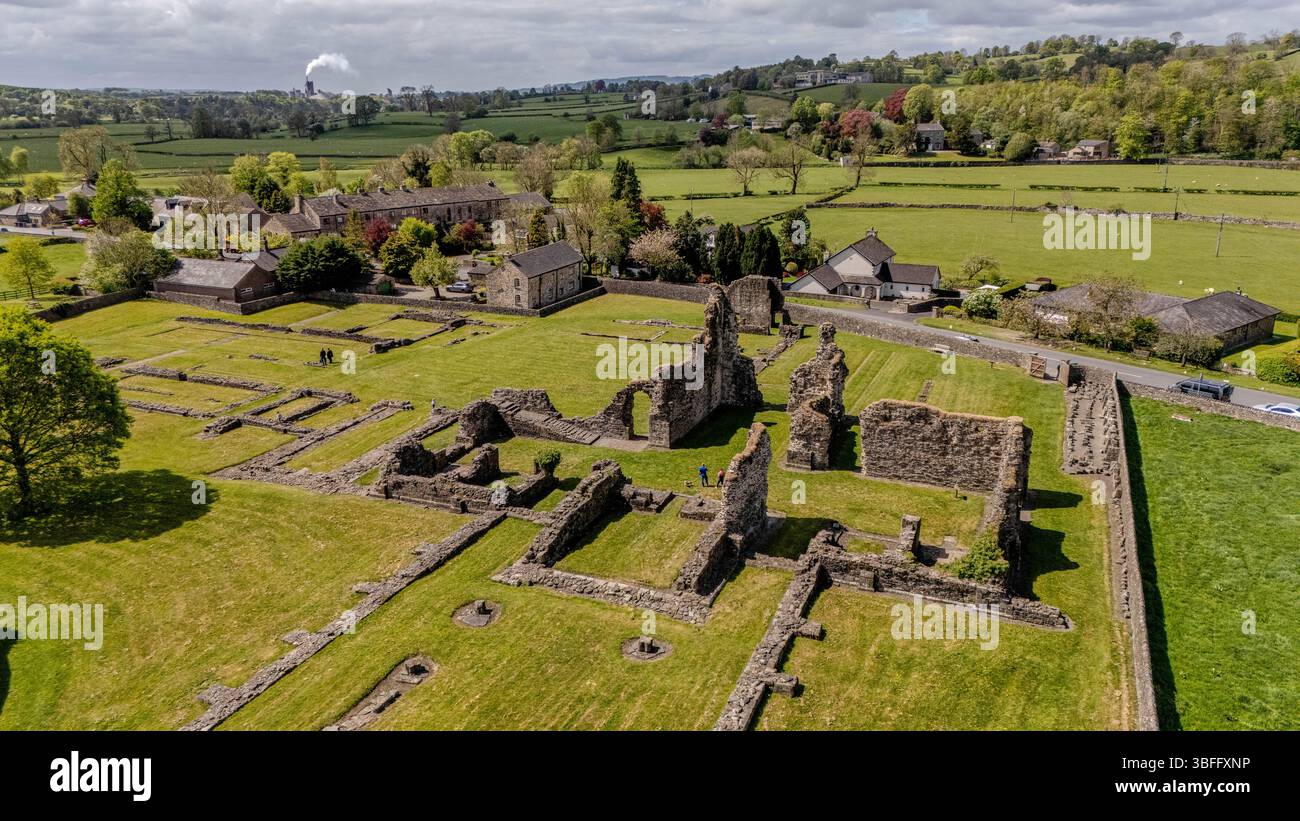 Built 1149 Grade I listed and Scheduled Ancient Monument Sawley Abbey ...
