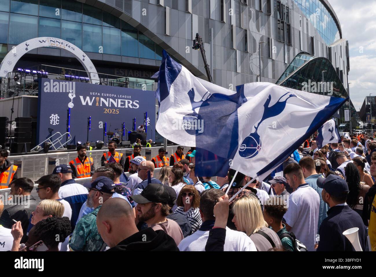 Tottenham Hotspur Stadium, home to Tottenham Hotspur Football Club ...